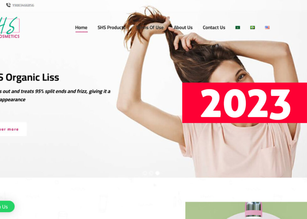 SHS Cosmetics Website - Moustafa khalil Portfolio